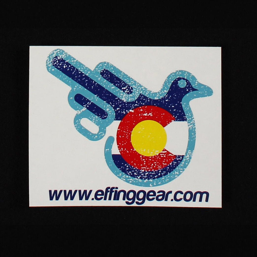 Colorado Bird Stickers - Show The Effing Bird! – Effing Gear
